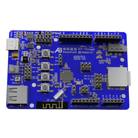中科蓝讯 rt thread risc v 32位 mcu ab32vg1开发板 虎窝淘