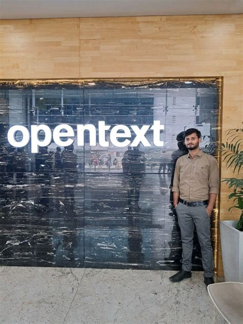 utkarsh shresth on linkedin newbeginnings opentextintern