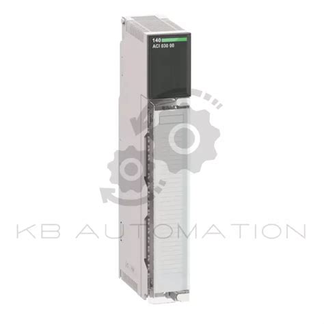 schneider 140aci03000 analog input module modicon quantum 8 i