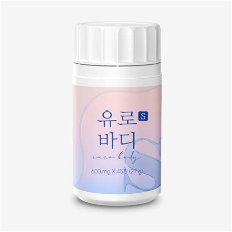 [공식] New 유로바디s 정 베르가못 아티초크 1박스 27g 600mg X 45정 Euro Body