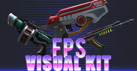 Fps Visual Kit Stylized Guns And Vfx Packs Unity Asset Store