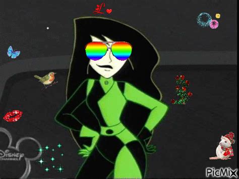 Giff Picmix Kim Possible Shego Cr Par Moi Free Animated Gif Picmix
