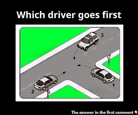 Who Goes First At This Intersection Only 5 Get It Right—can You