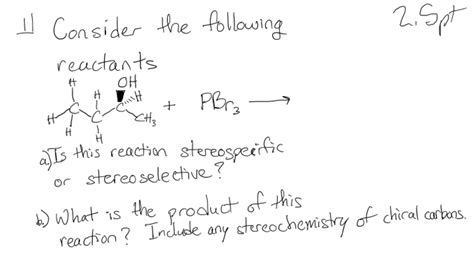 solved consider the following reactants in organic chemistry
