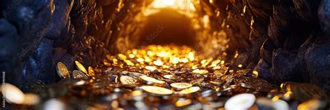 Bitcoin Mine Concept With Gpu And Asic Mining Rigs Performing High