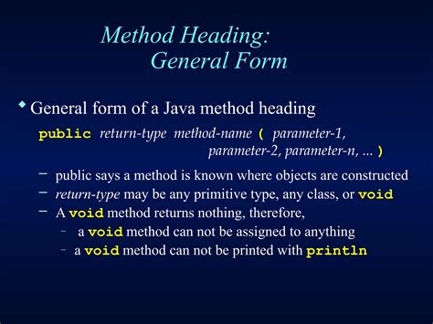 Java Methods Presentation With Examples Dfdffd Fdgfdgdfg Fggf Ppt Free Download