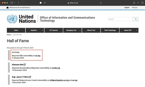 Offsec Bugbounty Vdp Hof Happytosecure Un Vulnerability P1 Pii Arit Dutta 15 Comments