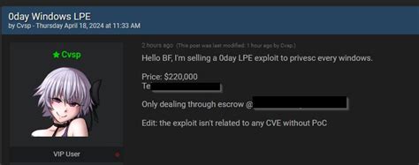 Kishan Patel On Linkedin 0day Windows Exploit Access