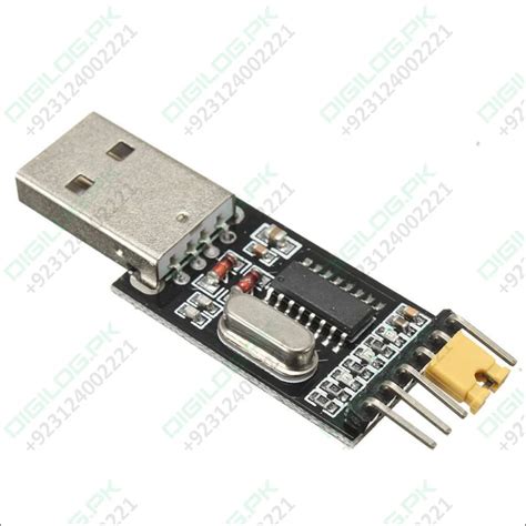 Ch340g Usb To Ttl Serial Converter For Arduino Nano Digilogpk