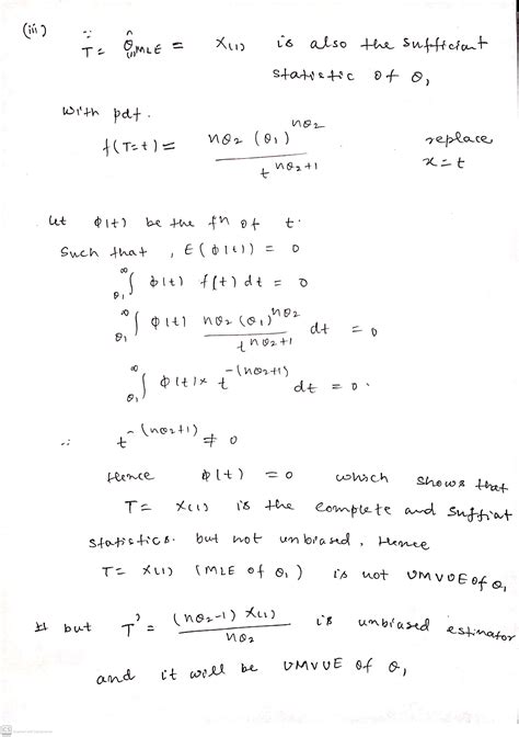 [solved] Question1 Let X1 X Be A S R S From A Pareto