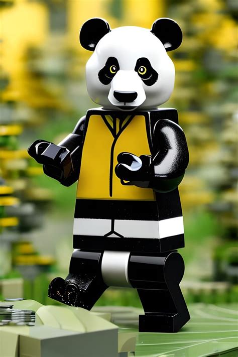 Panda Lego | Panda, Lego