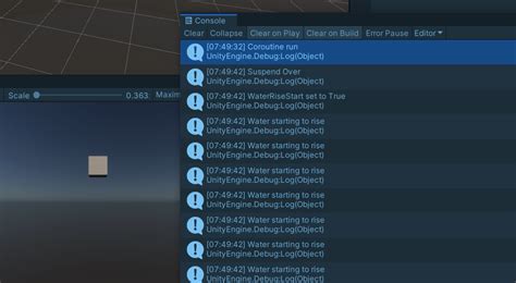 Waitforseconds Suspends The Coroutine But Does Not Unsuspend Unity Engine Unity Discussions