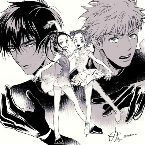 Yuitsuka Inori Kamisaki Hikaru Akeuraji Tsukasa And Yodaka Jun Medalist Drawn By Mechiru U