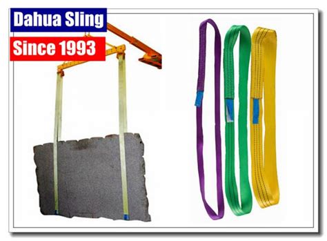 1 Ply Endless Nylon Lifting Slings Nylon Rigging Slings For Heavy