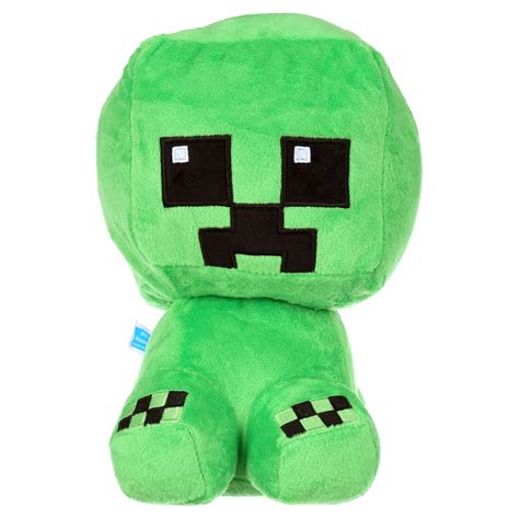 Minecraft Crafter Creeper Plush Toy Green 10 Inch Tall Officially