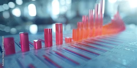 Manual Graphic Illustration Featuring Bar Charts To Display Numerical Data With Clarity And