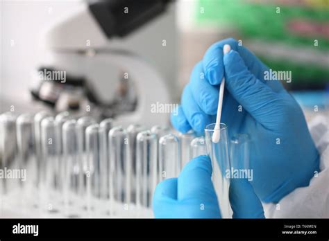 Forensic Scientist Conducting Criminal Stock Photo Alamy
