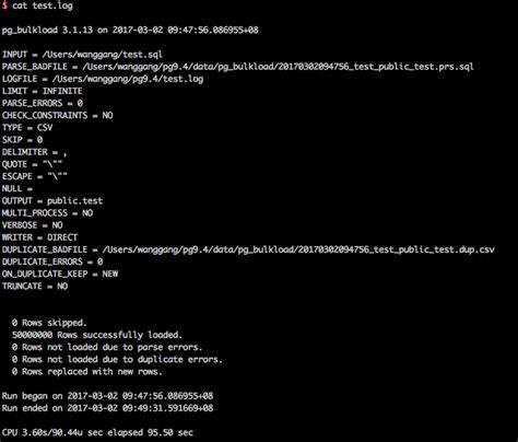 pg bulkload工具的使用 csdn博客