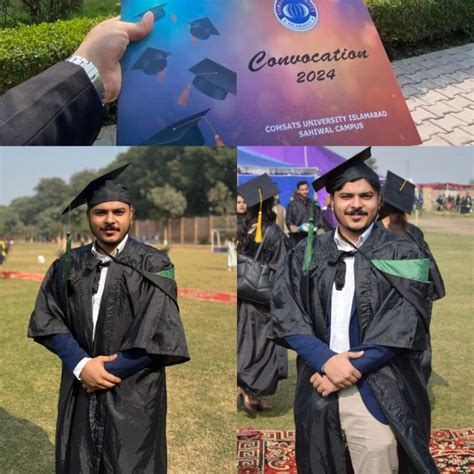 Rohail Iqbal On Linkedin Convocationday Graduate Computerscience