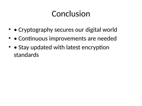 Basicsofcryptography Presentations Ppt Ppt