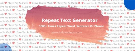 repeat text generator copy and paste 100 to 10000 times