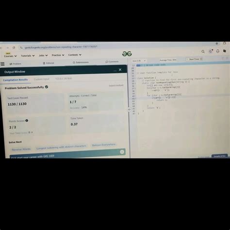srivarshini s on linkedin geeksforgeeks2024 coding algorithms