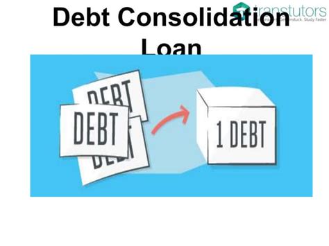 Debt Consolidation Loan Finance Pptx Interest Rates Economy