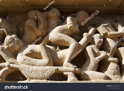 Erotic Sculptures Vishvanatha Temple Western Temples Stock Photo Shutterstock