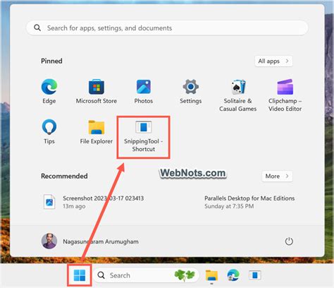 10 Ways To Open Snipping Tool In Windows 11 Webnots