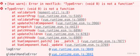 Vite Antdv178 日期控件报错typeerror Void 0 Is Not A Function Csdn博客
