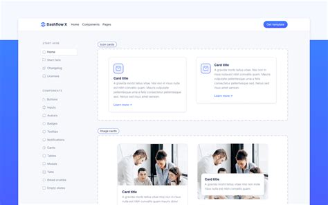 Ui Kit Webflow Template Dashflow X Brix Templates