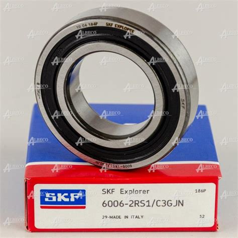 Albeco.com.pl - the best maintenance store - 6006-2RS1/C3GJN SKF ...