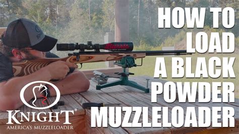 How to Load Your Knight Muzzleloader – Muzzleloaders Quick Tip - YouTube