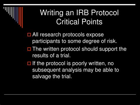 Ppt Writing An Irb Protocol Powerpoint Presentation Free Download Id 4641934