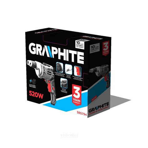 Graphite Electric Screwdriver 520w Toolsidee Ie