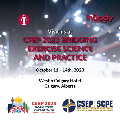 CSEP BRIDGING EXERCISE SCIENCE AND PRACTICE InBodyCanada