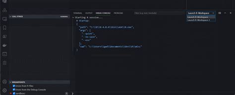 VSC R Debugger Not Initiating On WINDOWS Issue ManuelHentschel VSCode R Debugger