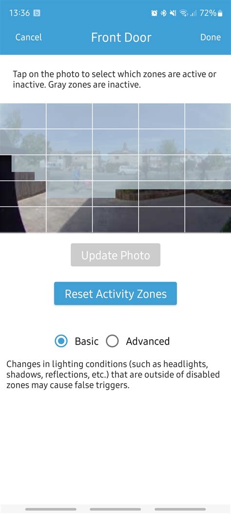 Blink Video Doorbell Motion Detection All Or Nothing
