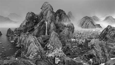 Artist Yang Yongliang Imagines The Bleak Effects Of Industrialization