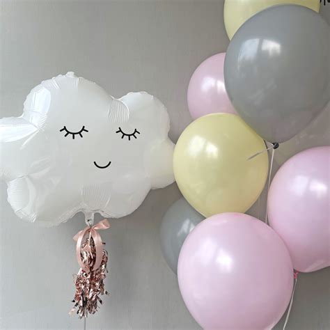 Купить Нежная композиция из шаров хром с сердцем и звездой с доставкой