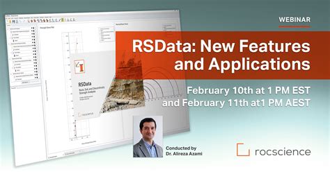 Rocscience Webinar Rsdata New Features And Applications