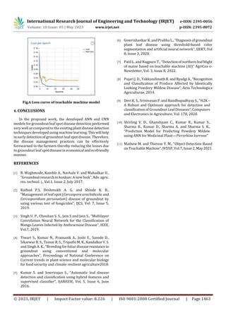 Detection Of Early Leaf Spot Of Groundnut Using Neural Network Techniques PDF
