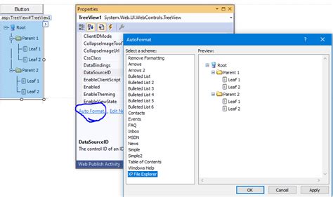 C How To Display Clickable Directories On An Aspx Page Without