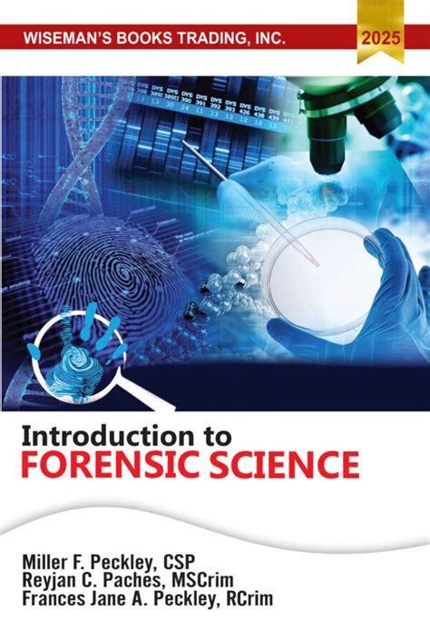 Introduction To Forensic Science Wisemans Books Trading Inc
