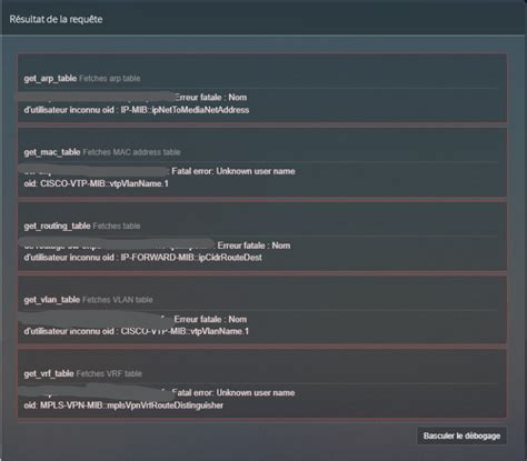 Impossible De Joindre La Table ARP Et Les Adresse MAC Issue Phpipam Phpipam GitHub