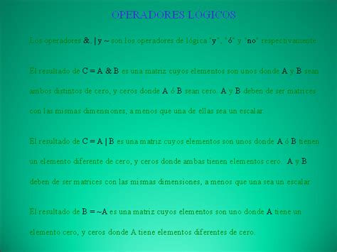 Programando en MATLAB Presentación PowerPoint