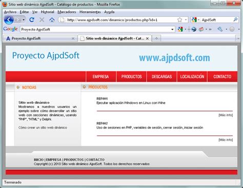 Cómo Crear Un Sitio Web Con Secciones Dinámicas Con Html Php Delphi Y