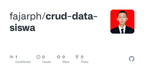 GitHub Fajarph Crud Data Siswa