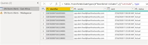 Importing Sometimes Empty Xml Table Expressione Microsoft