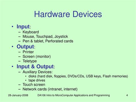 Da 106 Introduction To Microcomputers Components Ppt Download